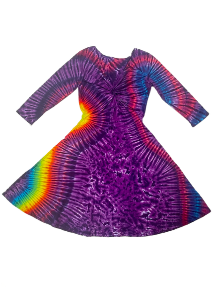 Twisted front dress - women - M – Torfi Tie Dye