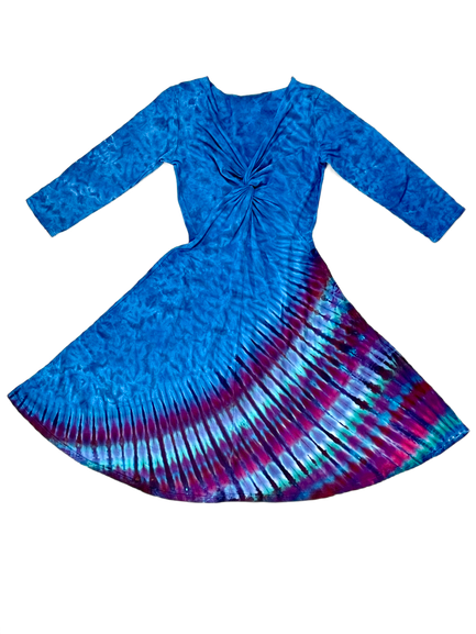Twisted front dress - women - S – Torfi Tie Dye